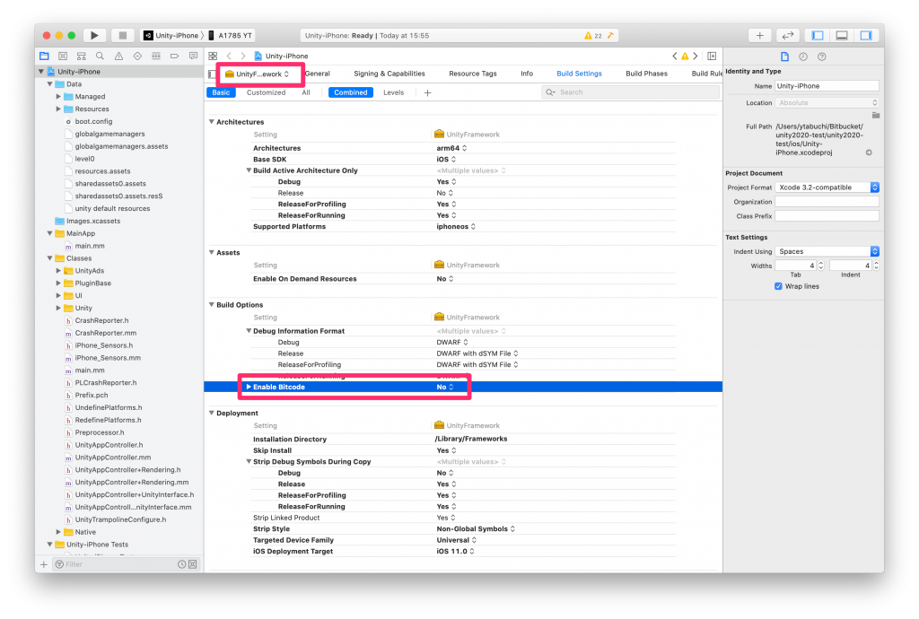 Unity Building The App for iOS – The Kudan Developer Hub