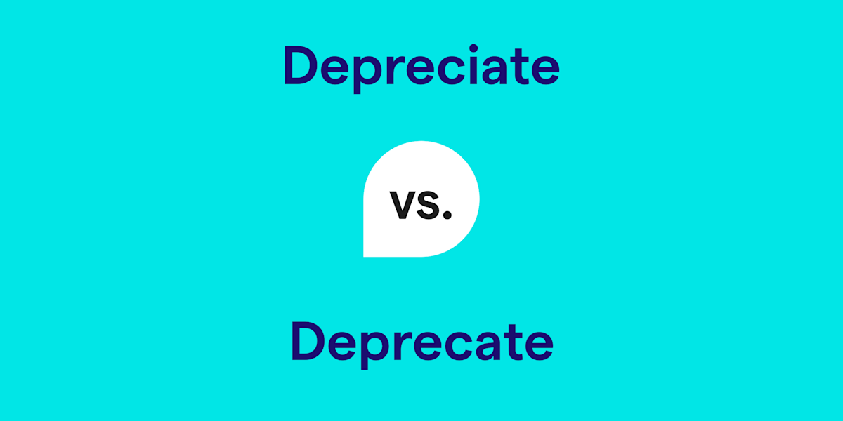 「これ、何が違うの？」シリーズ ⑦ Depreciate vs. Deprecate の違い | エクセルソフト ブログ