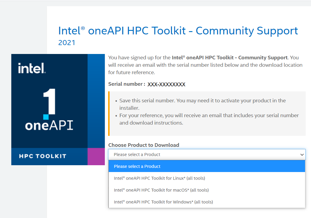 インテル ソフトウェア開発製品 : 評価版申込み手順 | XLsoft エクセルソフト
